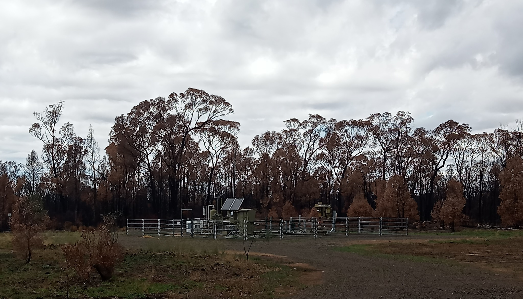 Pilliga fire gas well – Sydney Knitting Nannas and Friends